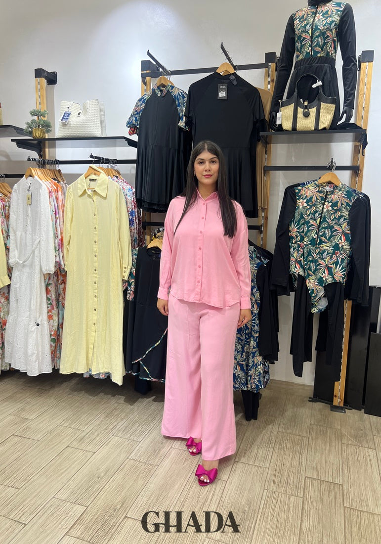 Ensemble en rose – GHADA FASHION