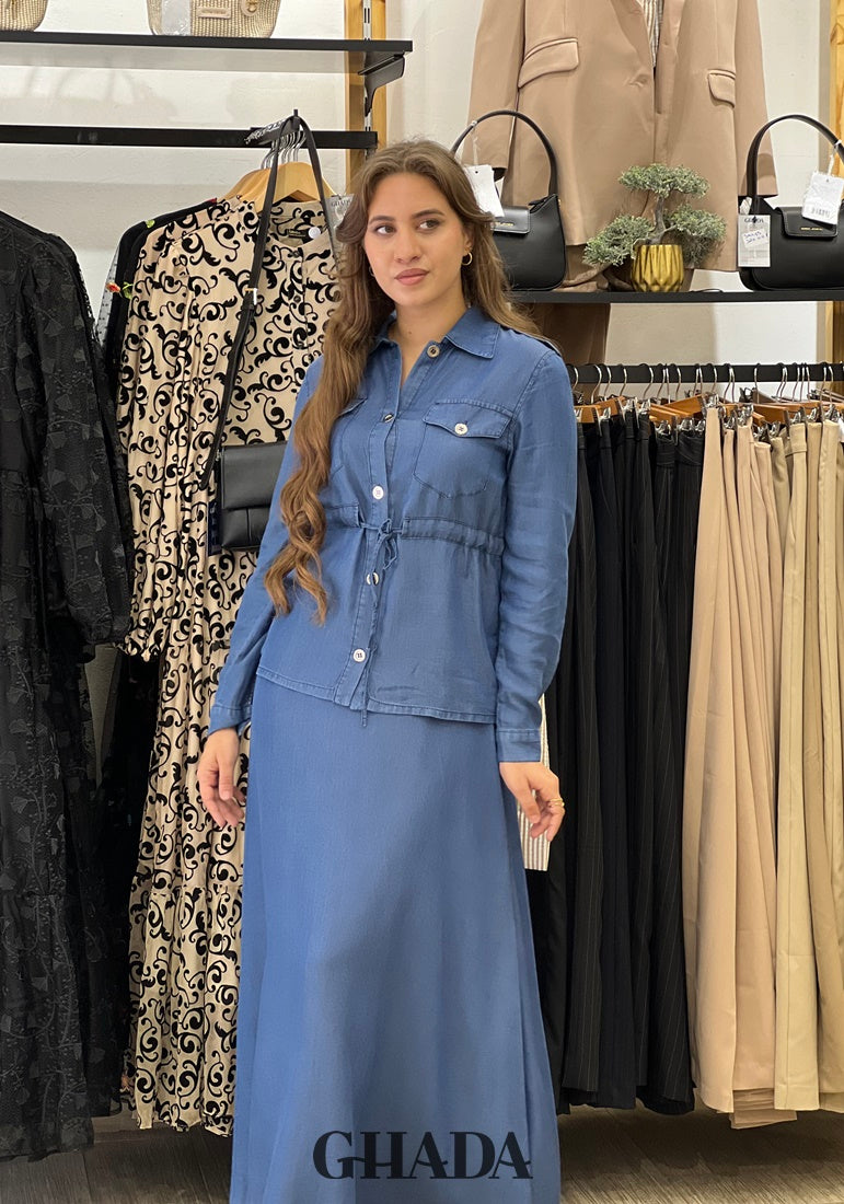 Ensemble en denim – GHADA FASHION