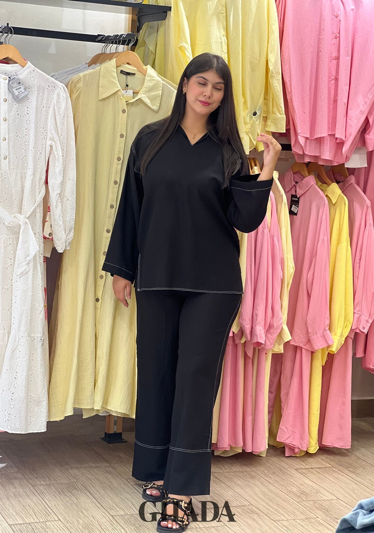Ensemble en noir – GHADA FASHION