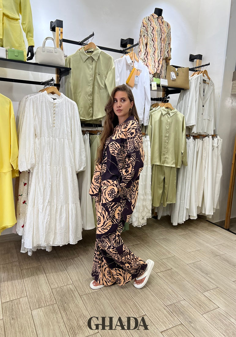 Ensemble en lin – GHADA FASHION