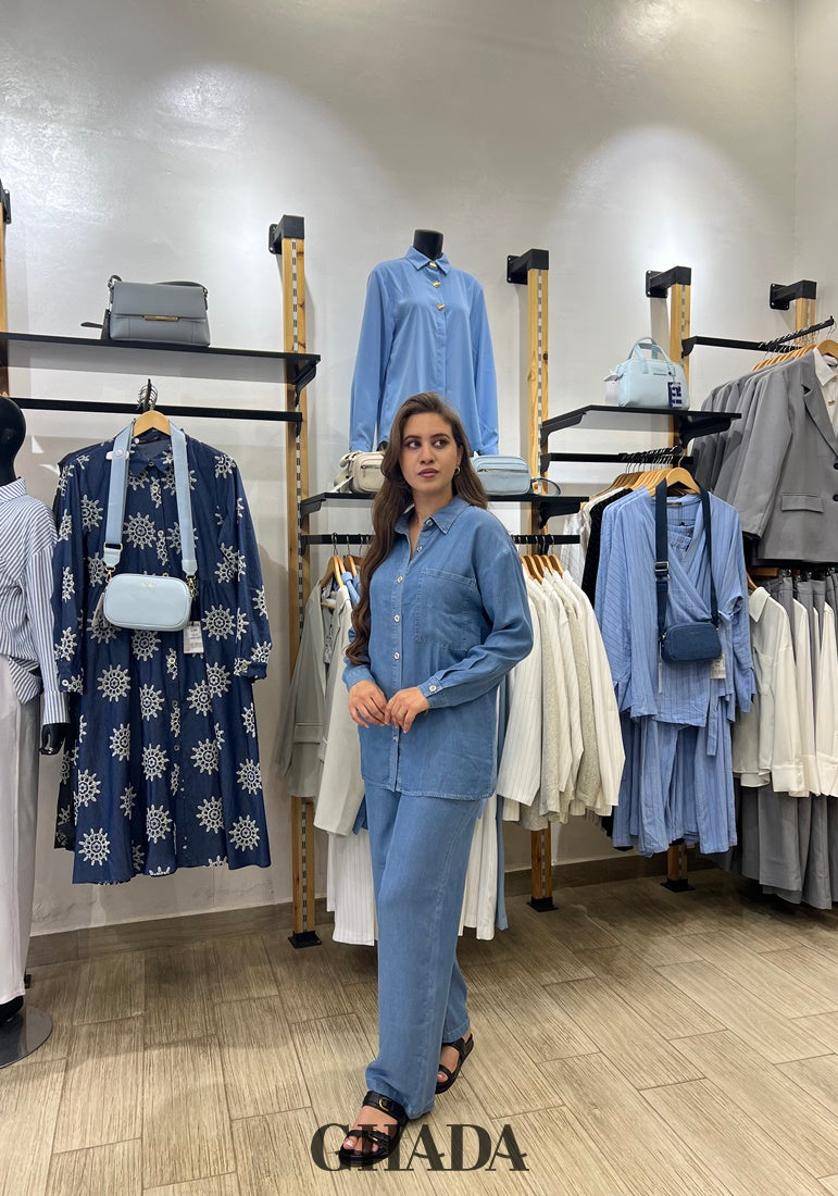 Ensemble en denim – GHADA FASHION